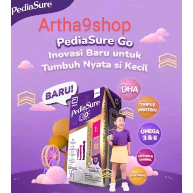 Jual PEDIASURE GO UHT 4 x 110 ml | Shopee Indonesia