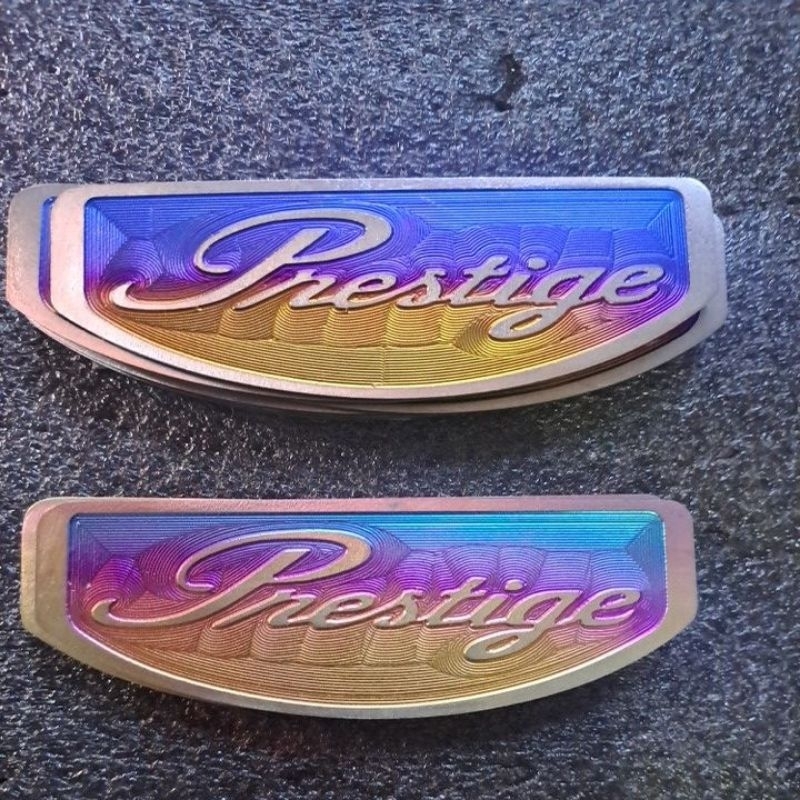 Jual emblem prestige titanium made in vietnam | Shopee Indonesia