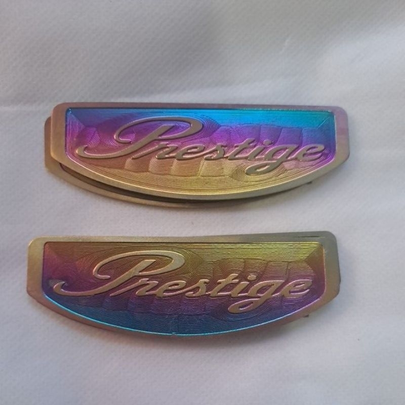 Jual emblem prestige titanium made in vietnam | Shopee Indonesia