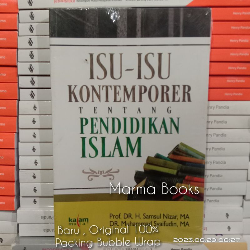 Jual Buku Isu Isu Kontemporer Tentang Pendidikan Islam - Kalam mulia | Shopee Indonesia