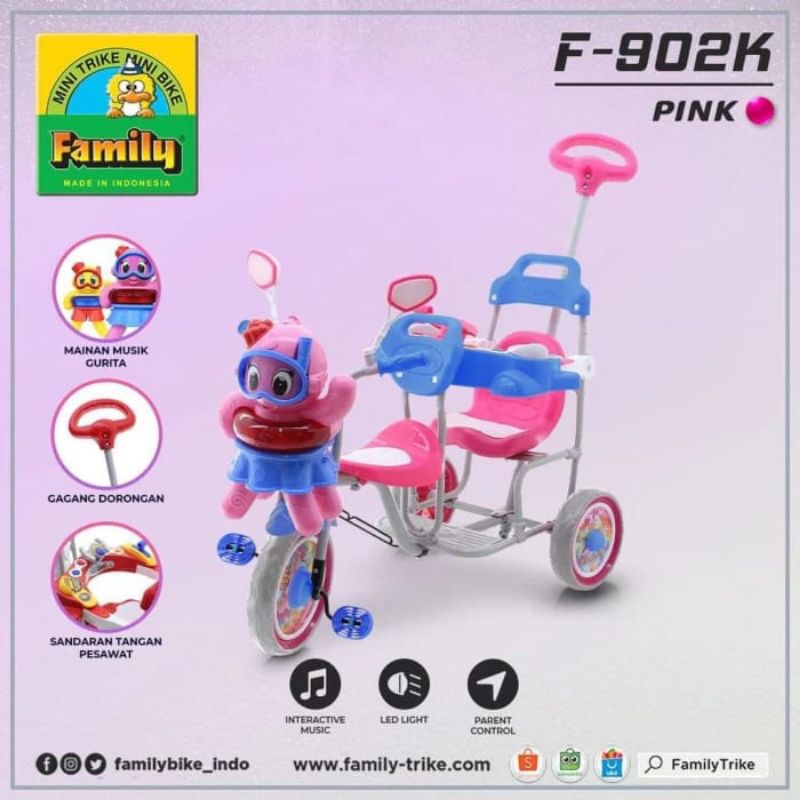 Jual Sepeda Anak Roda 3 Family 902 K | Shopee Indonesia