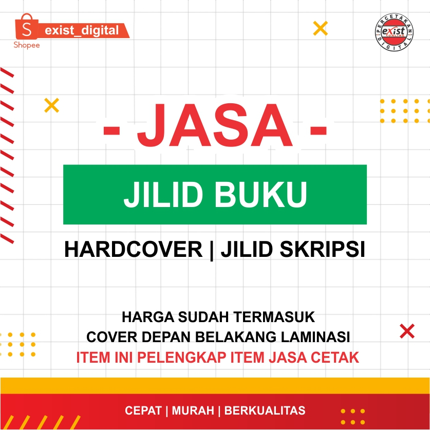 Jual JASA JILID HARDCOVER LAMINASI GLOSSY / DOFF | Shopee Indonesia