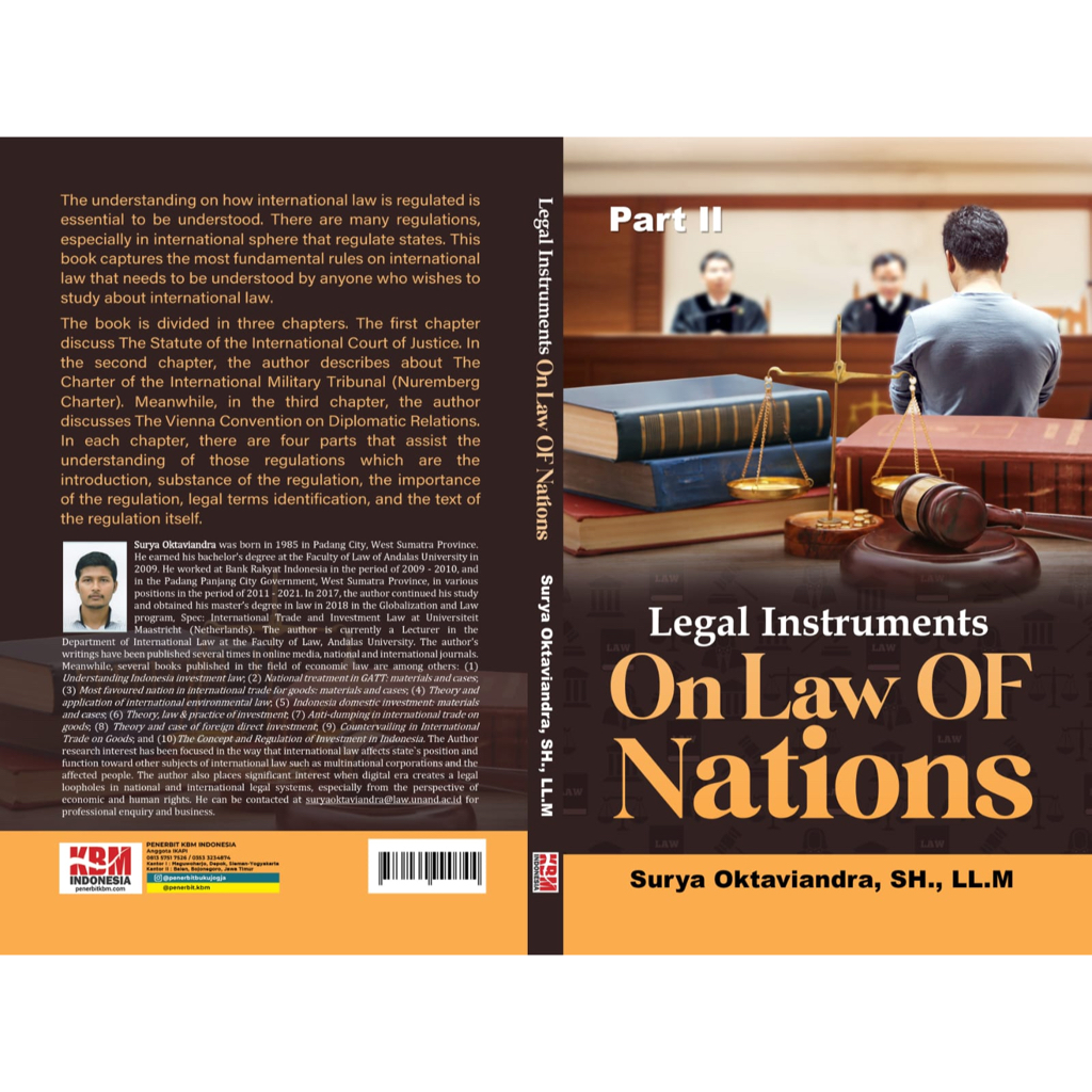Jual Legal Instrument on Law of Nations: Part II | Shopee Indonesia