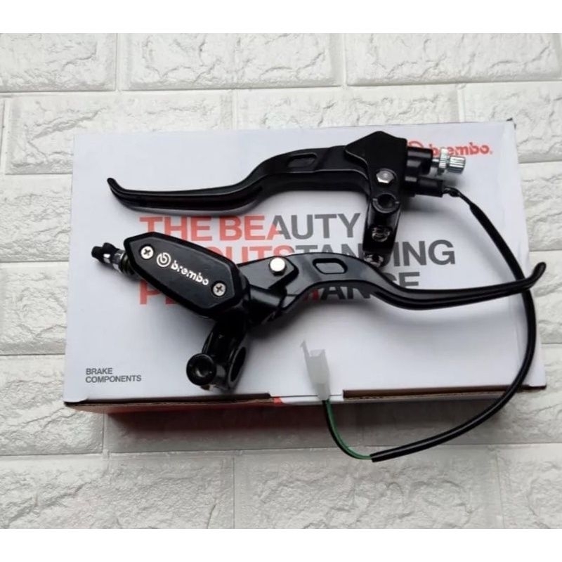 Jual Handle Handel Rem Assy Tabung Oval Transparan Copy RCB Set Kanan ...