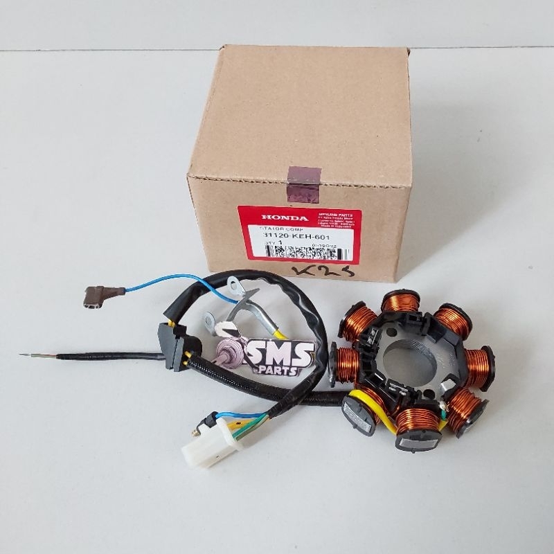 Jual Stator Comp Spull Spool Megapro Primus Original 31120 KEH 601 | Shopee Indonesia