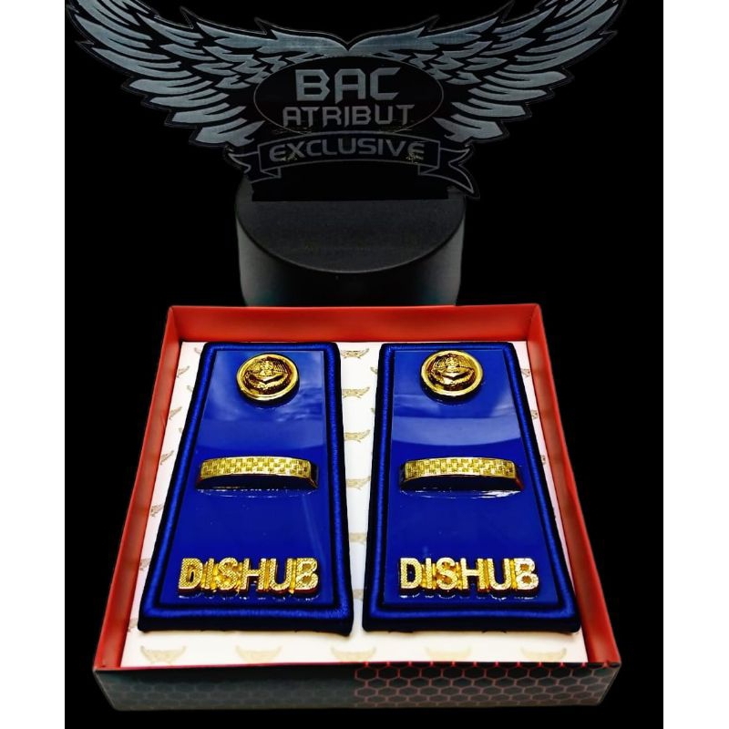 Jual Pangkat pdh Dishub 3A kain akrilik exclusive bac atribut | Shopee ...