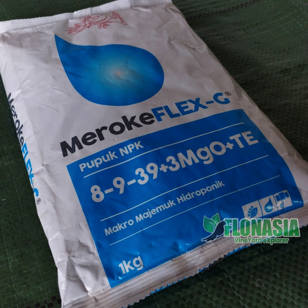 Jual Pupuk Meroke Flex G 1 kg Nutrisi NPK Makro & Mikro Lengkap ...