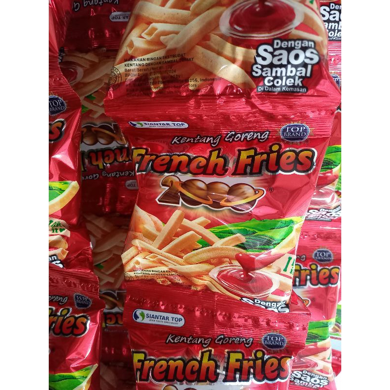Jual SNACK FRENCH FRIES RENTENG ISI 10 SACHET | Shopee Indonesia