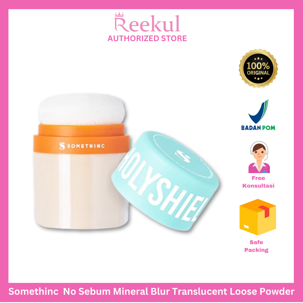Jual Somethinc Holyshield No Sebum Mineral Blur Translucent Loose ...
