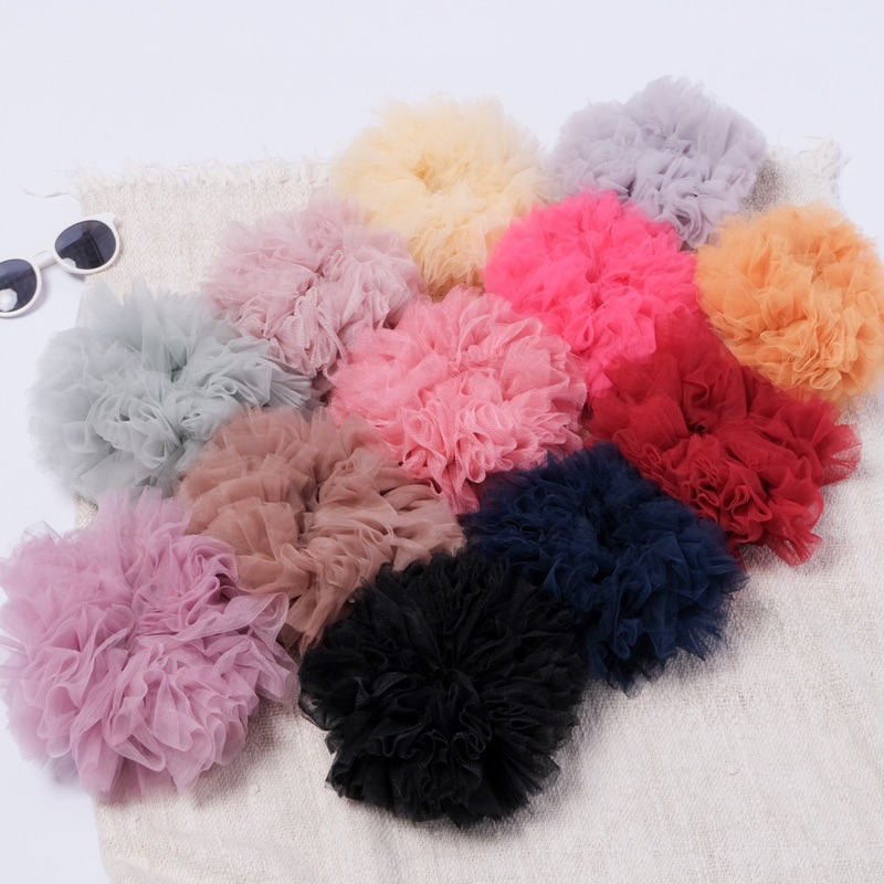 Jual Scrunchie Tile || Cepolan Hijab Tille Tule Tulle Jumbo | Shopee ...