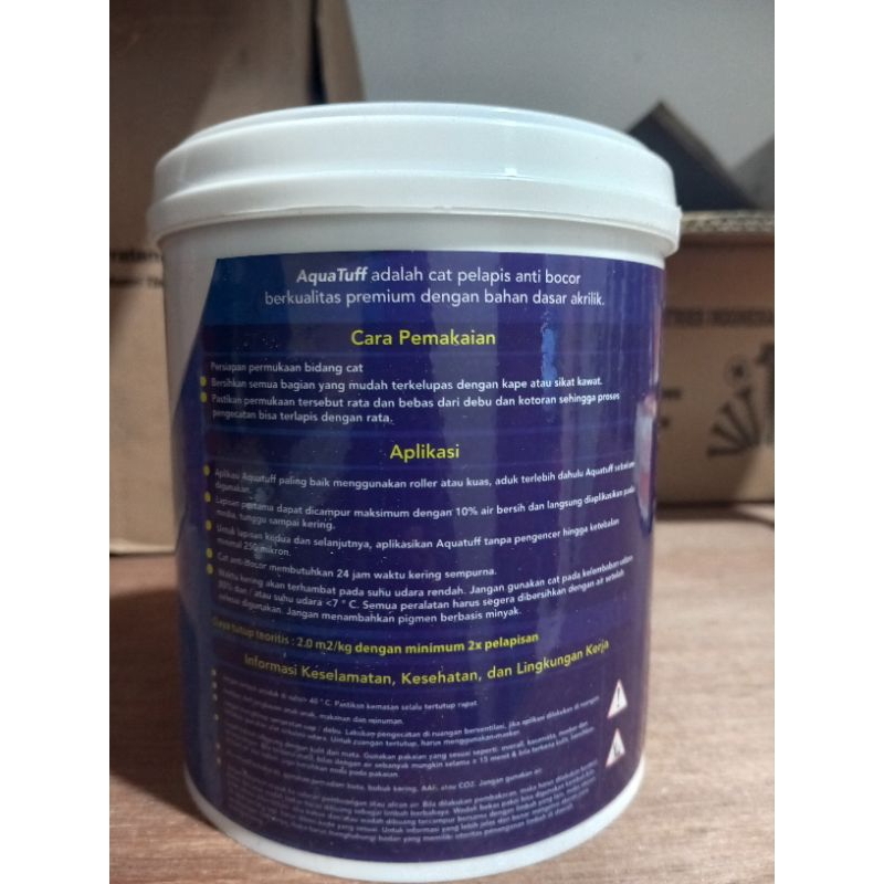 Jual AQUA TUFF WATERPROOFING 1 Kg | Shopee Indonesia