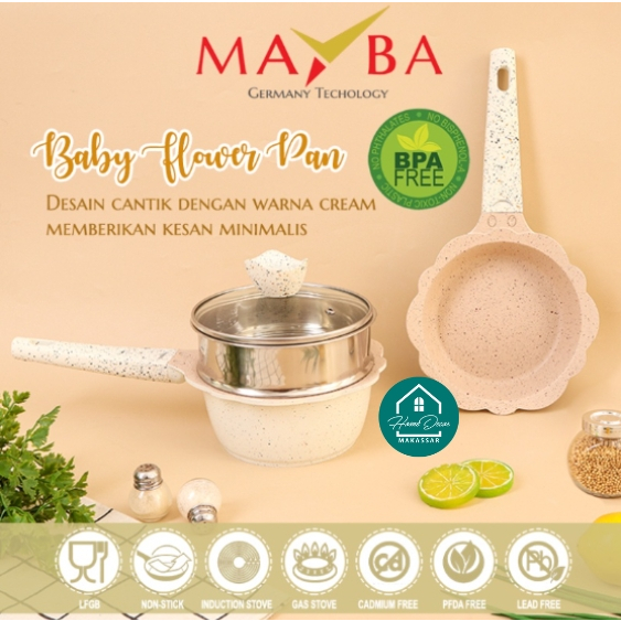 Jual Panci Set Mayba Baby Pan 4 Pcs Perlengkapan Bayi Kids | Peralatan ...