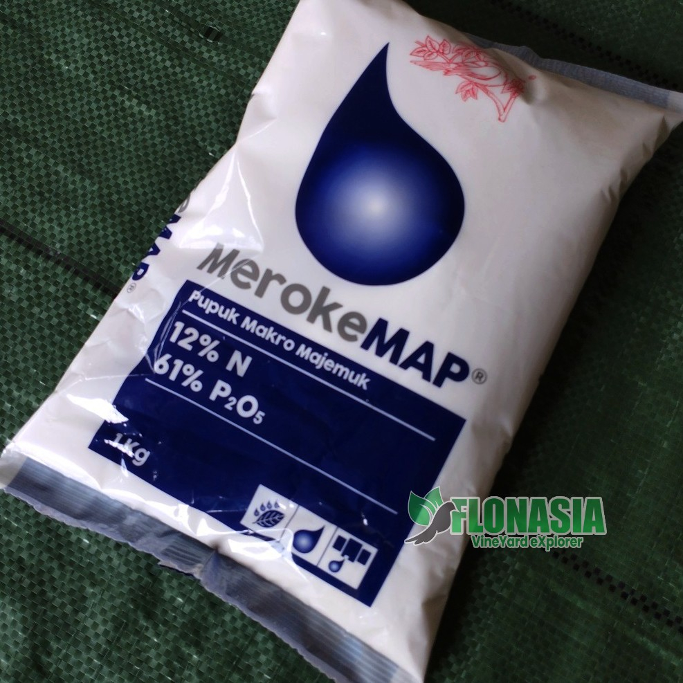 Jual Pupuk MAP Meroke Kemasan Pabrik 1 Kg Mono Ammonium Phosphate ...