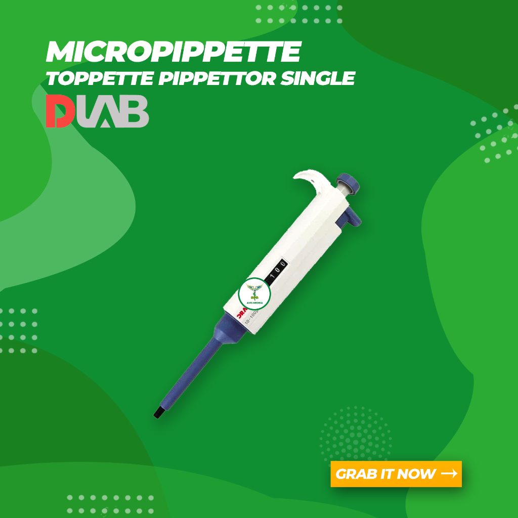 Jual Micropipette Single Channel Pipettor DLab | Shopee Indonesia