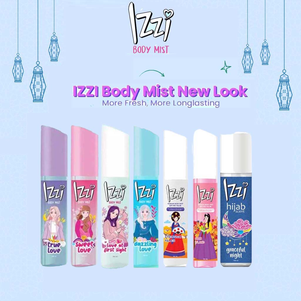 Jual Izzi Body Mist - Fine Fragrance Mist Tahan Lama | Shopee Indonesia