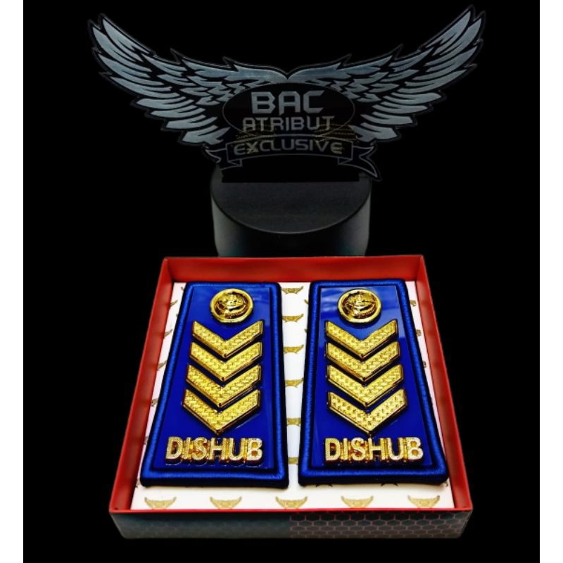 Jual Pangkat pdh dishub 2D Kain akrilik exclusive BAC ATRIBUT | Shopee ...