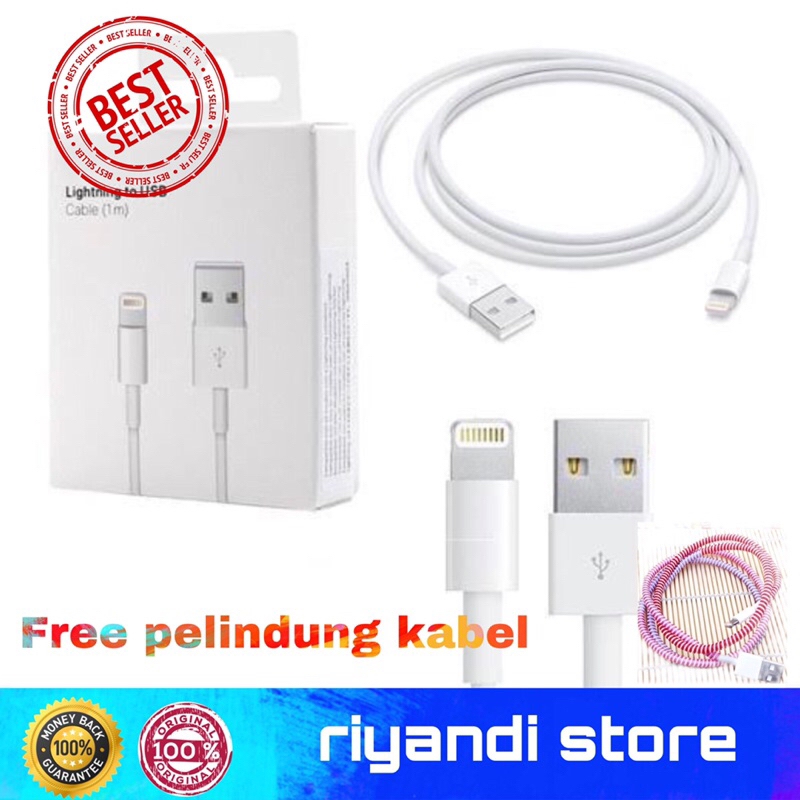 Jual Kabel Data Charger OEM Iphone Type USB A C to Lightning Fast ...