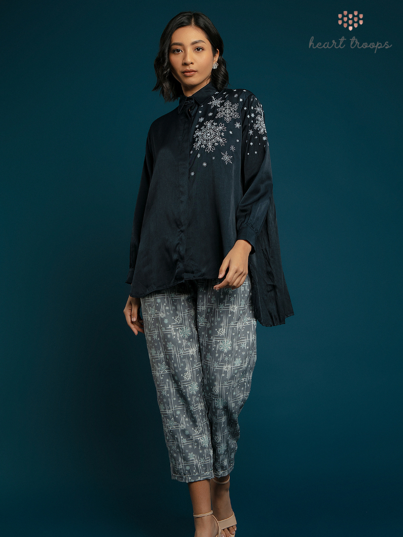 Jual Heart Troops Gev Shirt Ocean | Shopee Indonesia