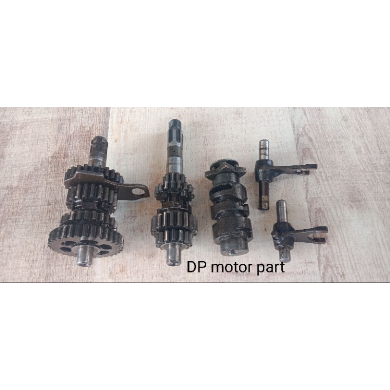 Jual gigi gear rasio transmisi full set suzuki shogun 125 second ...