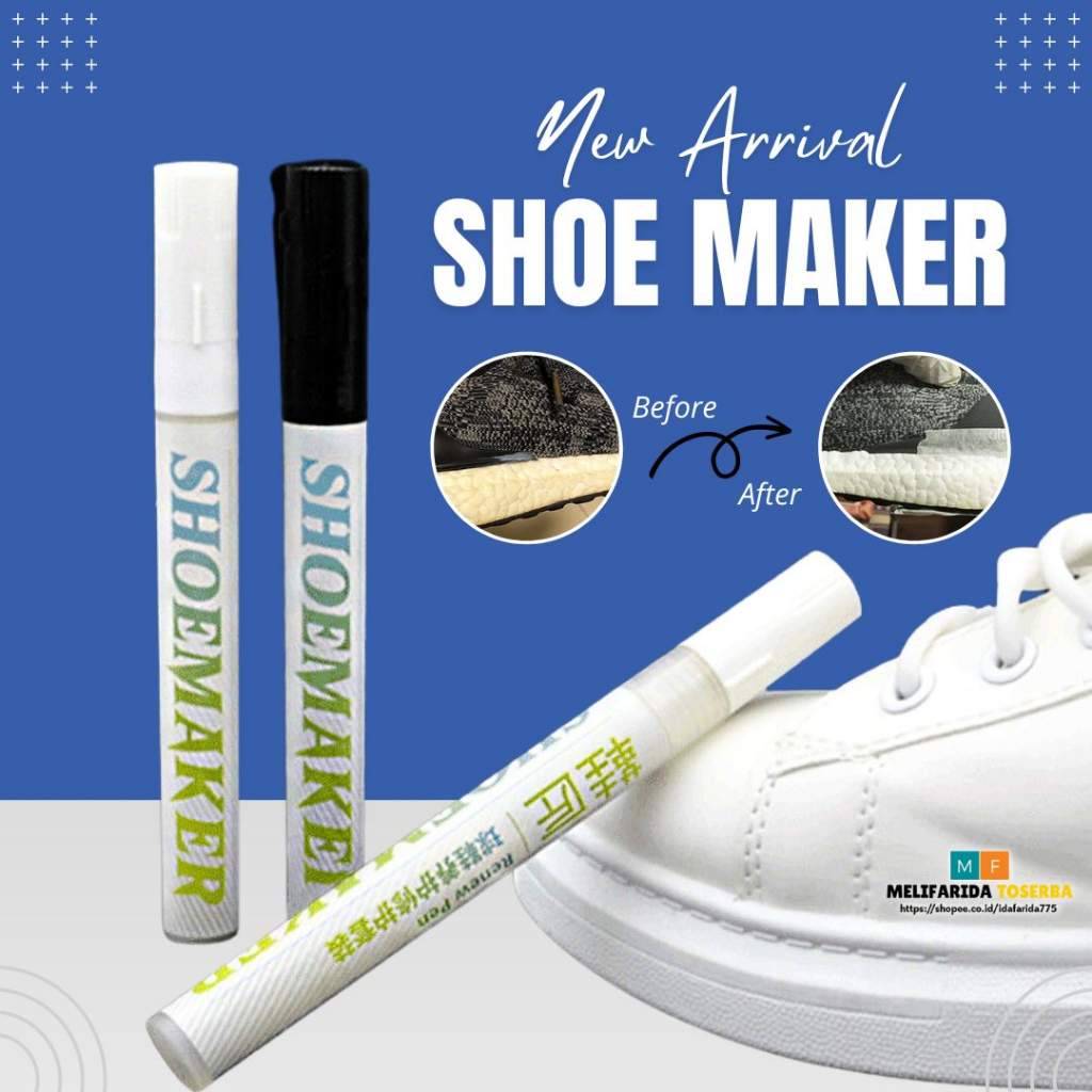 Jual Spidol Sneakers Repaint Shoe Marker Perbaikan Warna Sepatu Hitam ...