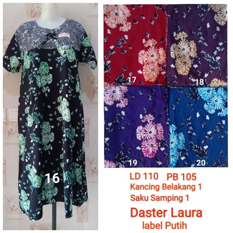 Jual Daster Laura Kencana Ungu label putih LD 110 cm | Shopee Indonesia