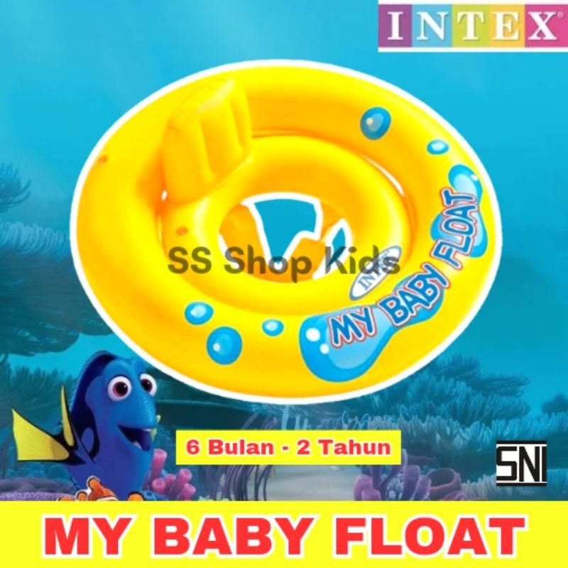 Jual SS Shop Kids Pelampung Ban Renang Kuning Bulat Anak Bayi Intex My ...
