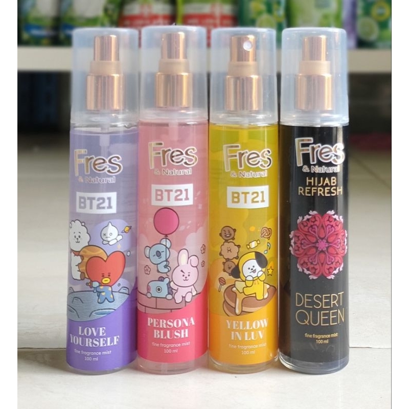 Jual FRES & NATURAL BT21 PARFUM 100ml | Shopee Indonesia
