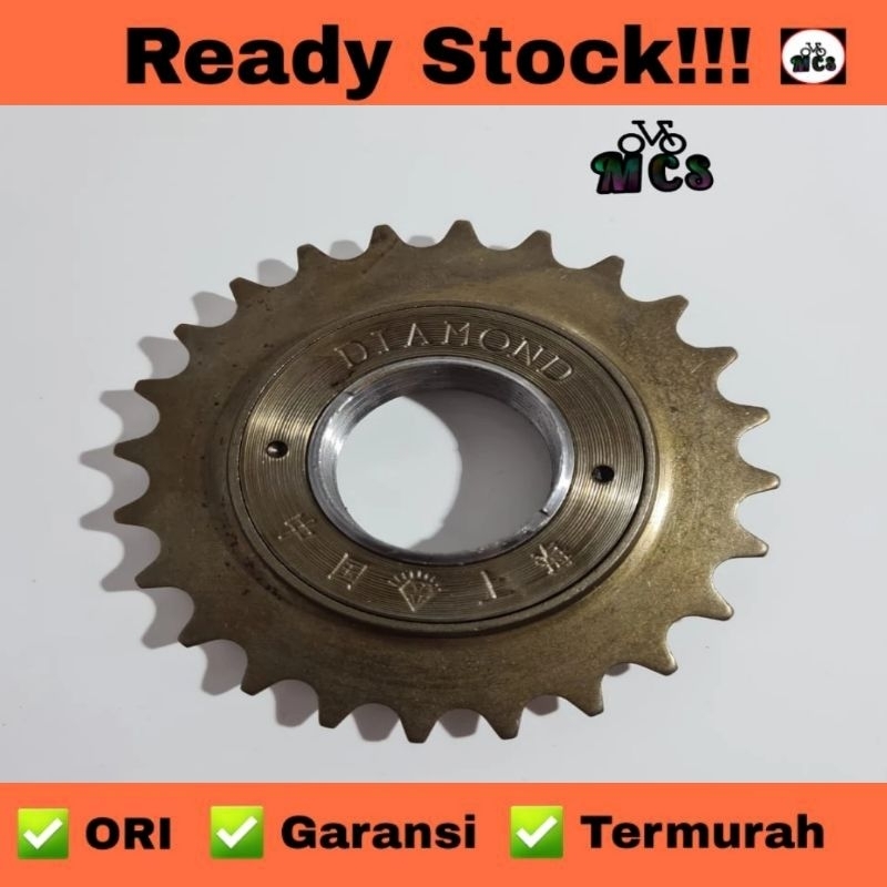 Jual Freewheel/Gir Sepeda 24T brown Diamond | Shopee Indonesia