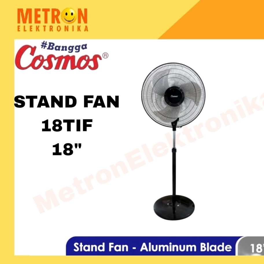 Jual COSMOS 18 TIF INDUTRIAL FAN 18 INCH / KIPAS ANGIN BERDIRI 90 WATT ...
