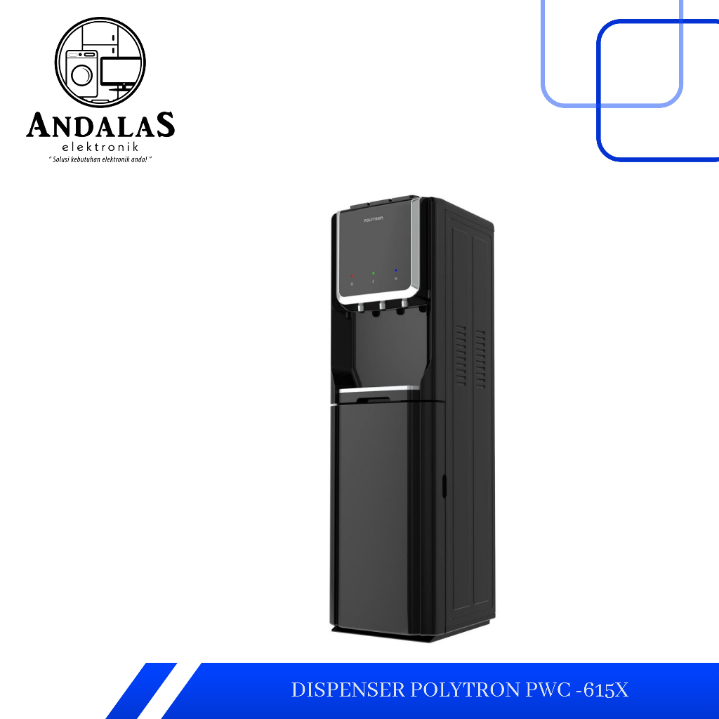 Jual DISPENSER POLYTRON GALON BAWAH 110 WATT PWC 615 X PWC615X 615X PWC615 | Shopee Indonesia