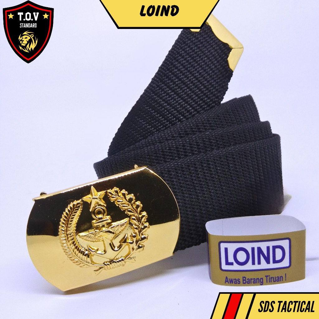 Jual LOIND Sabuk TNI Ikat Pinggang Pdh Polos | Shopee Indonesia