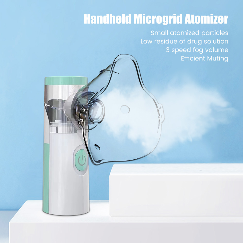 Jual Portable Mesh Nebulizer Alat Uap terapi Pernafasan Asma Inhalasi ...