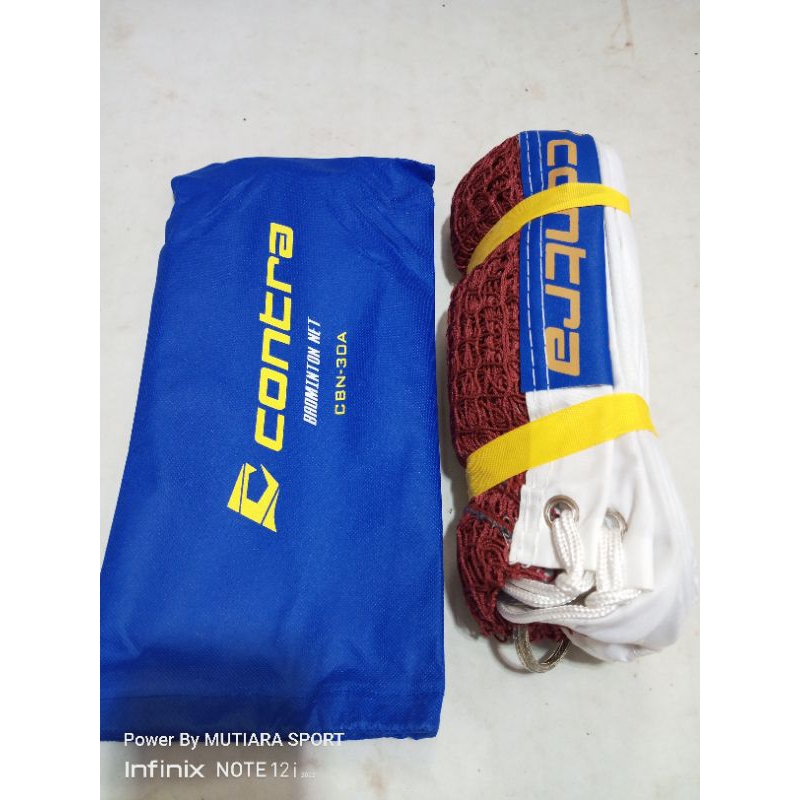 Jual NET BADMINTON CONTRA TOURNAMENT ORIGINAL + Y0N3X TALI SLING BAJA ...