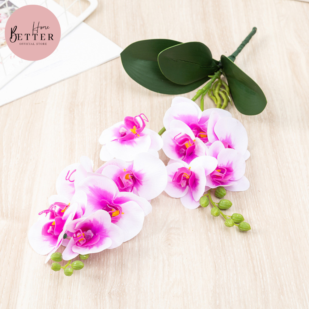 Jual Better Home - Flower Artificial Anggrek Latex Bunga Anggrek Palsu ...