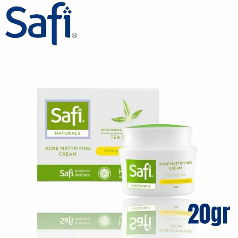 Jual SAFI Anti Acne | Acne Mattifying Cream Moisturize (20g) | Shopee ...