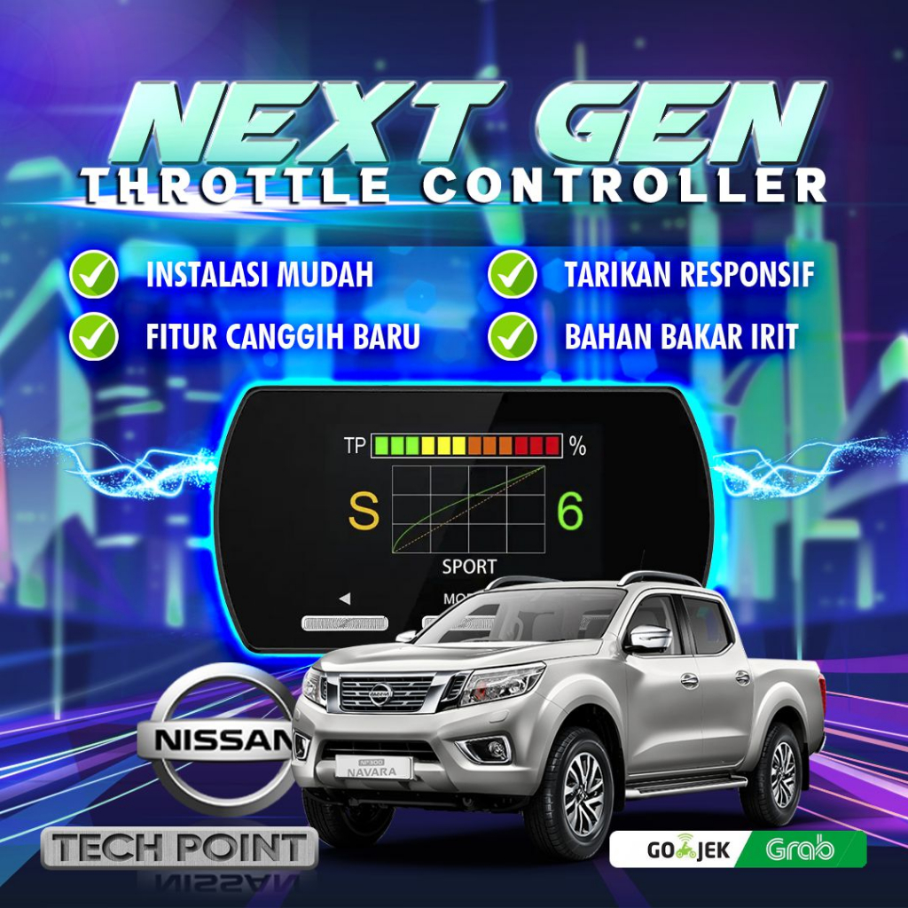 Jual 9 Drive Nissan Navara D40 NP300 Piggyback Throttle Controller Next ...