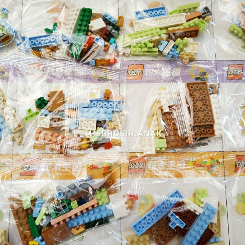 Jual TGA DIY Kingdom Building Blocks Mainan Bongkar Pasang Bricks Duplo | Shopee Indonesia