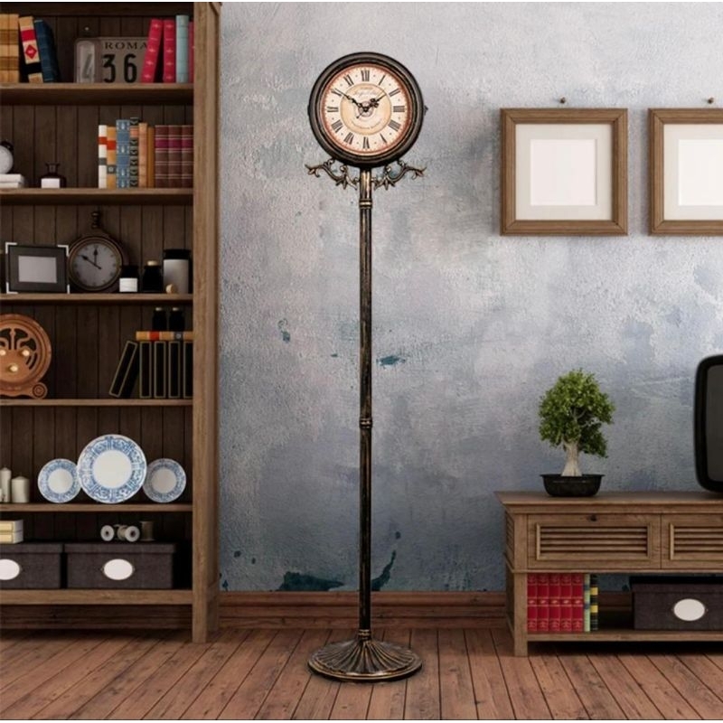 Jual Jam Vintage Standing Clock Unik Vintage Jam Antik Mewah Romawi 2 ...