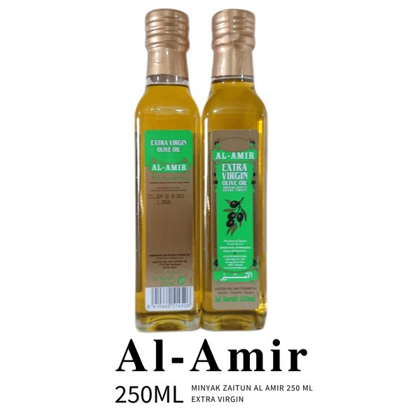 Jual Minyak Zaitun Al Amir Extra Virgin Bisa di minum 250 ml olive oil ...