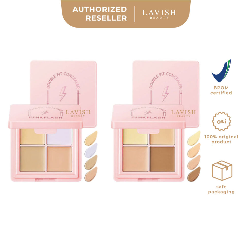 Jual PINKFLASH PINK FLASH Double Fit Concealer (F09) | Shopee Indonesia