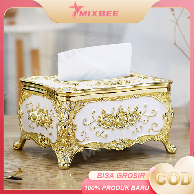 Jual Tempat Tissue Klasik / Tempat Tissue Emas/Puith | Shopee Indonesia