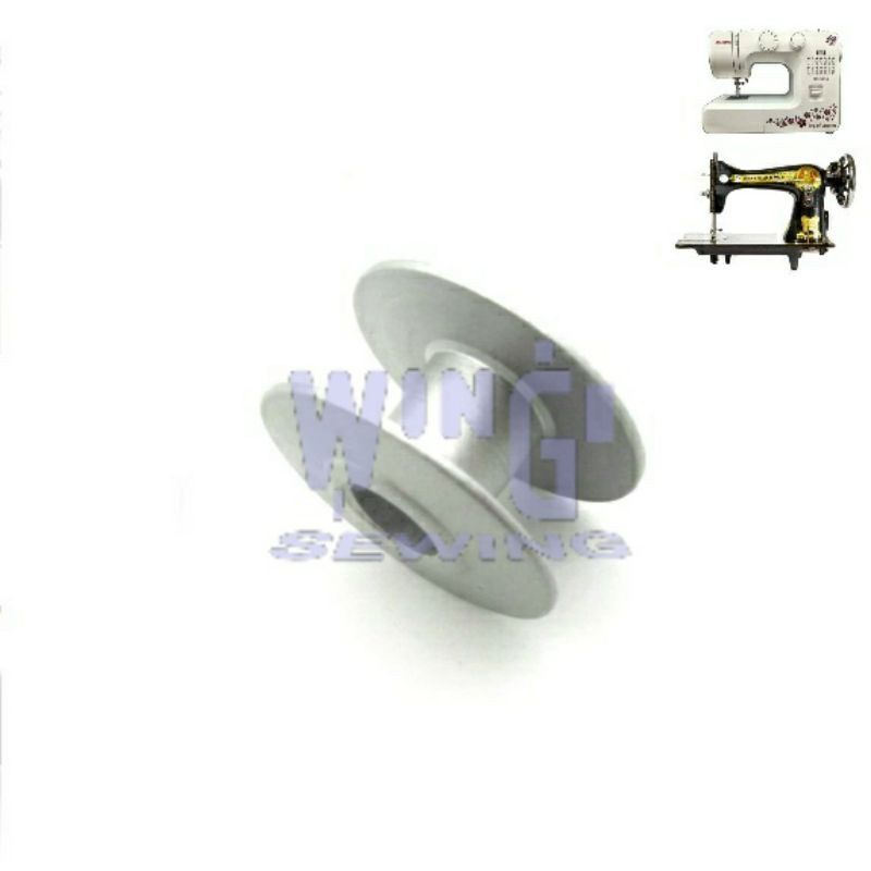 Jual Spul Spool Bobbin Aluminium Mesin Jahit Portable Tradisional ...