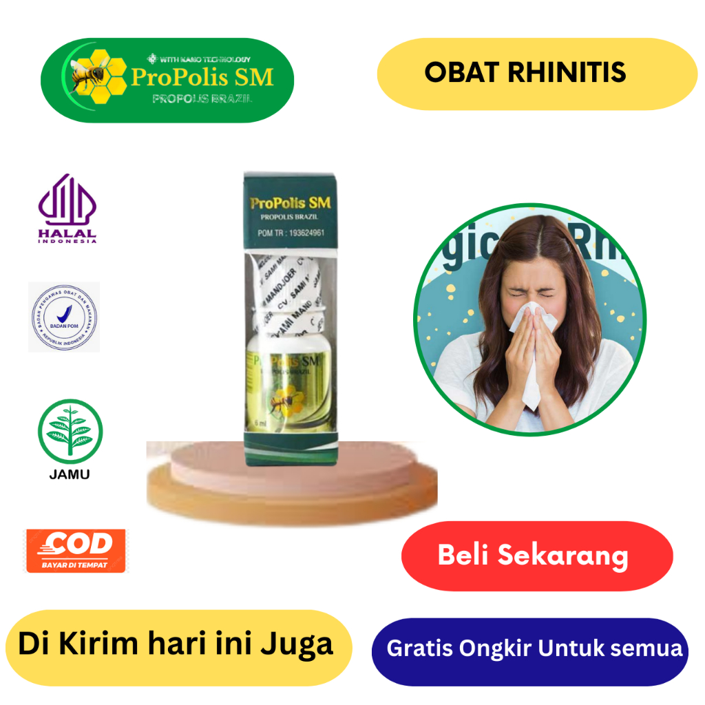 Jual Obat Rhinitis Alami 100% Asli Obat Penyakit Rhinitis Tradisional ...