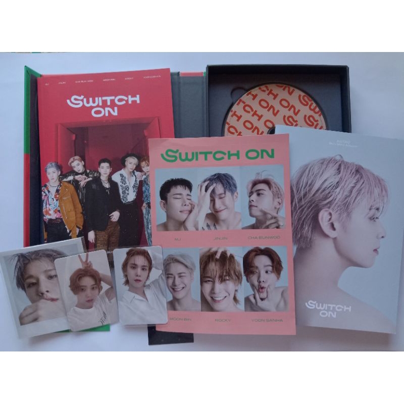 Jual Astro switch on 8th mini album unsealed full set Pc sanha rocky ...