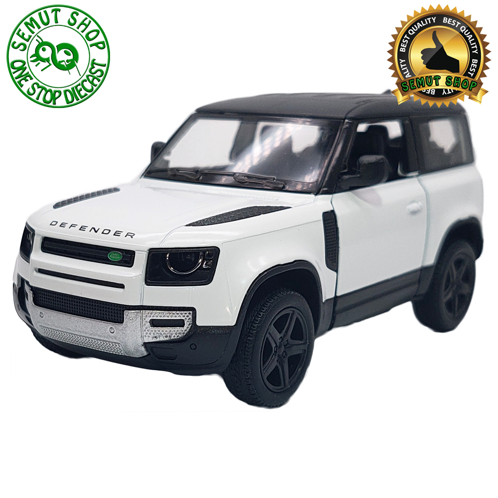 Jual Kinsmart Land Rover Defender 90 miniatur diecast mobil Kinsmart ...