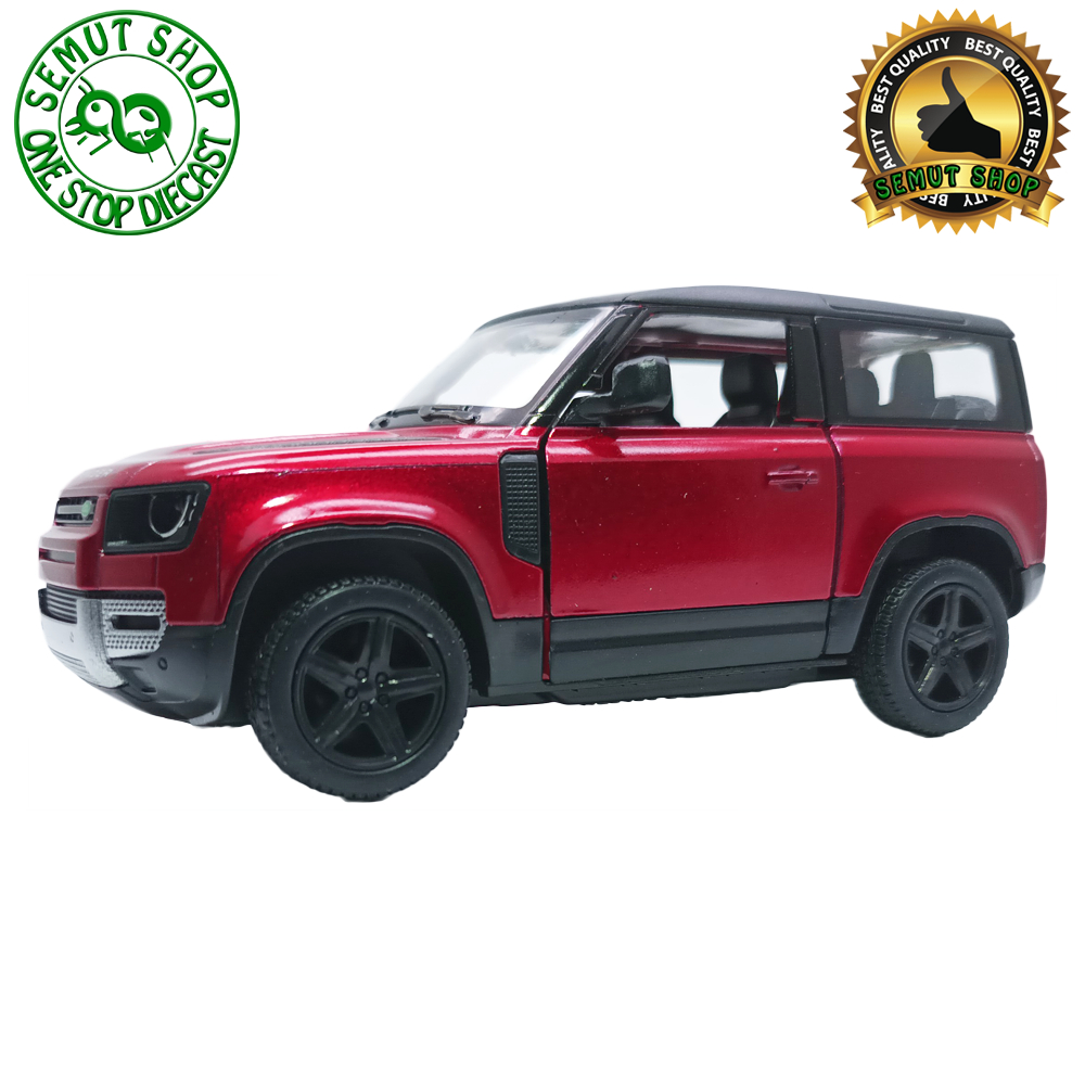 Jual Kinsmart Land Rover Defender 90 miniatur diecast mobil Kinsmart ...