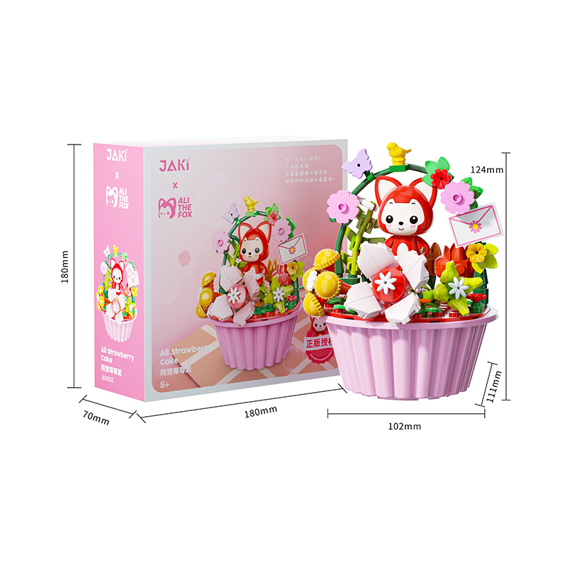 Jual Block Toys Bricks Seri Mixue Nano Block Mainan Balok Susun Edukasi ...