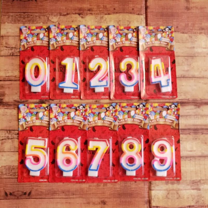 Jual Lilin Ultah angka ulang tahun | Shopee Indonesia
