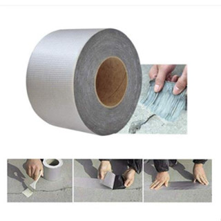 Jual Lakban Anti Bocor 3M 5M Lem Anti Air Alumunium Foil Butyl Super Waterproof Tape Tambal ...