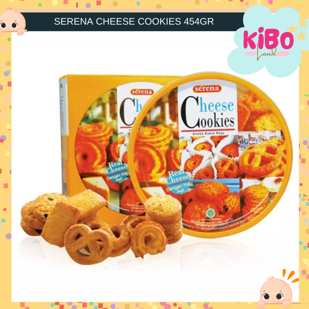Jual Serena Cheese Cookies 454gr Kukis Rasa Keju Biskuit Snack Camilan ...